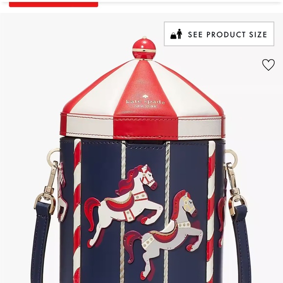 kate spade | Bags | Nwt Kate Spade Winter Wonder 3d Horses Convertible ...